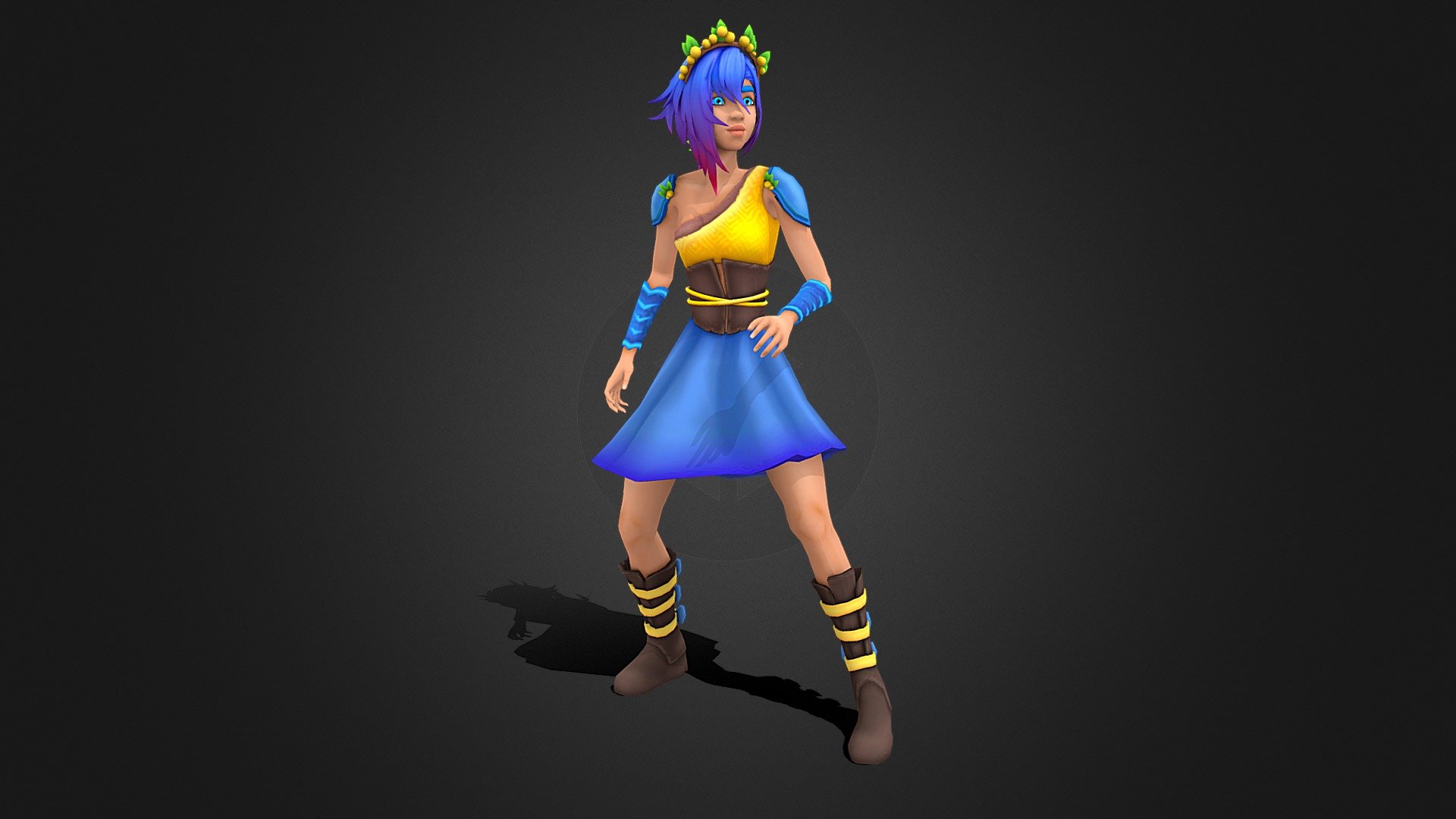 character_girl - 3D model by centaurus21 [2b33823] - Sketchfab