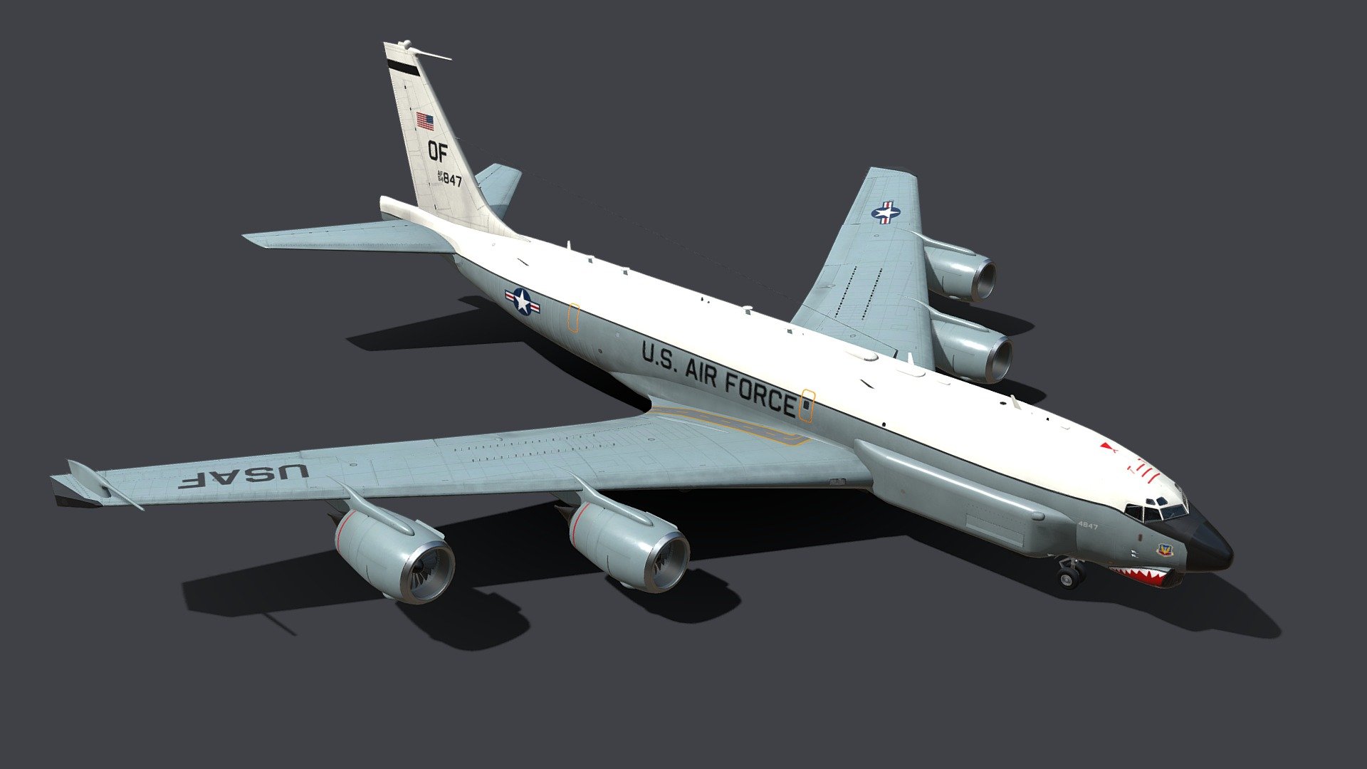 Boeing RC-135 U Combat Sent - Buy Royalty Free 3D model by Tim Samedov ...