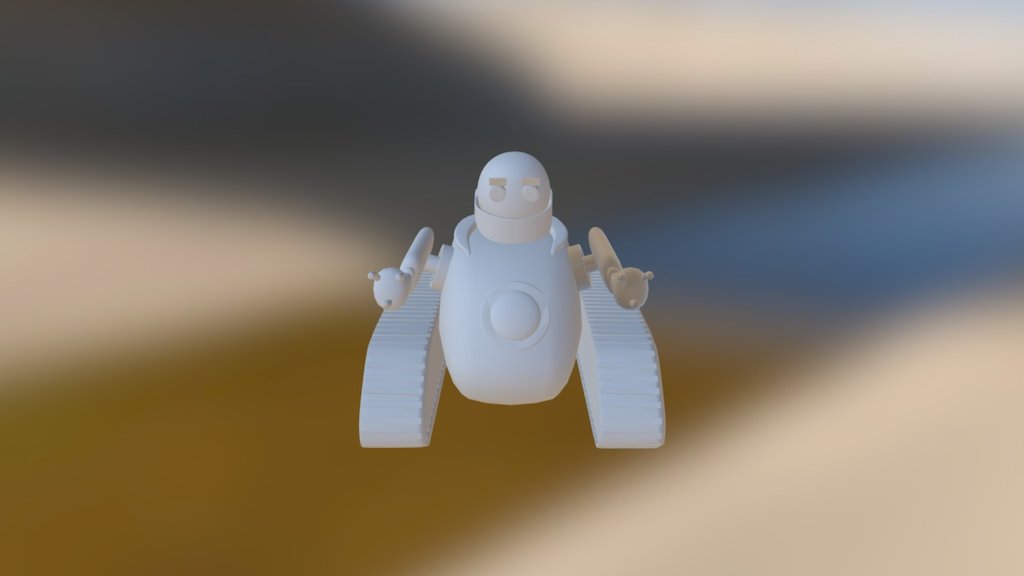Robot3 - 3D model by mikelsaenz [2b34914] - Sketchfab