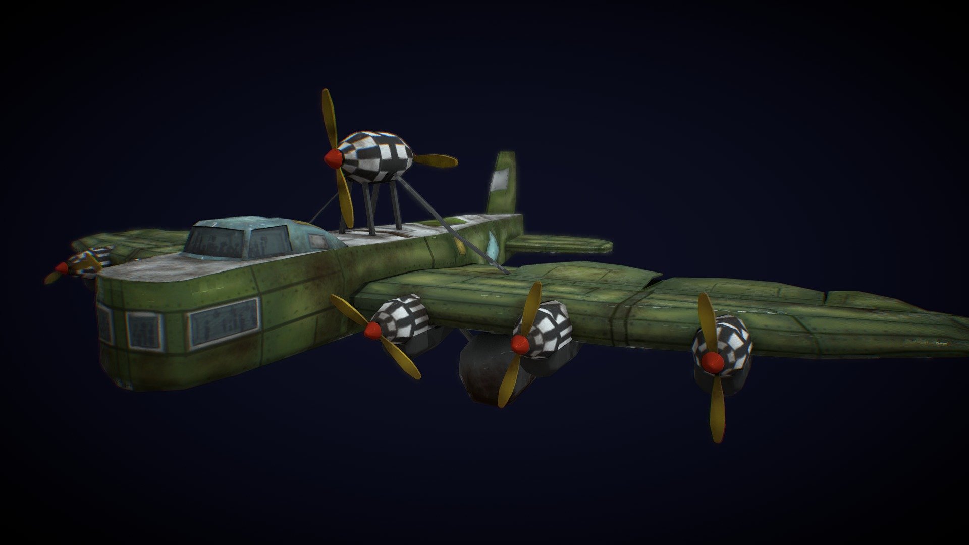 Rustairborn_DAE_Airoplane - Download Free 3D model by Kaja Rossler ...