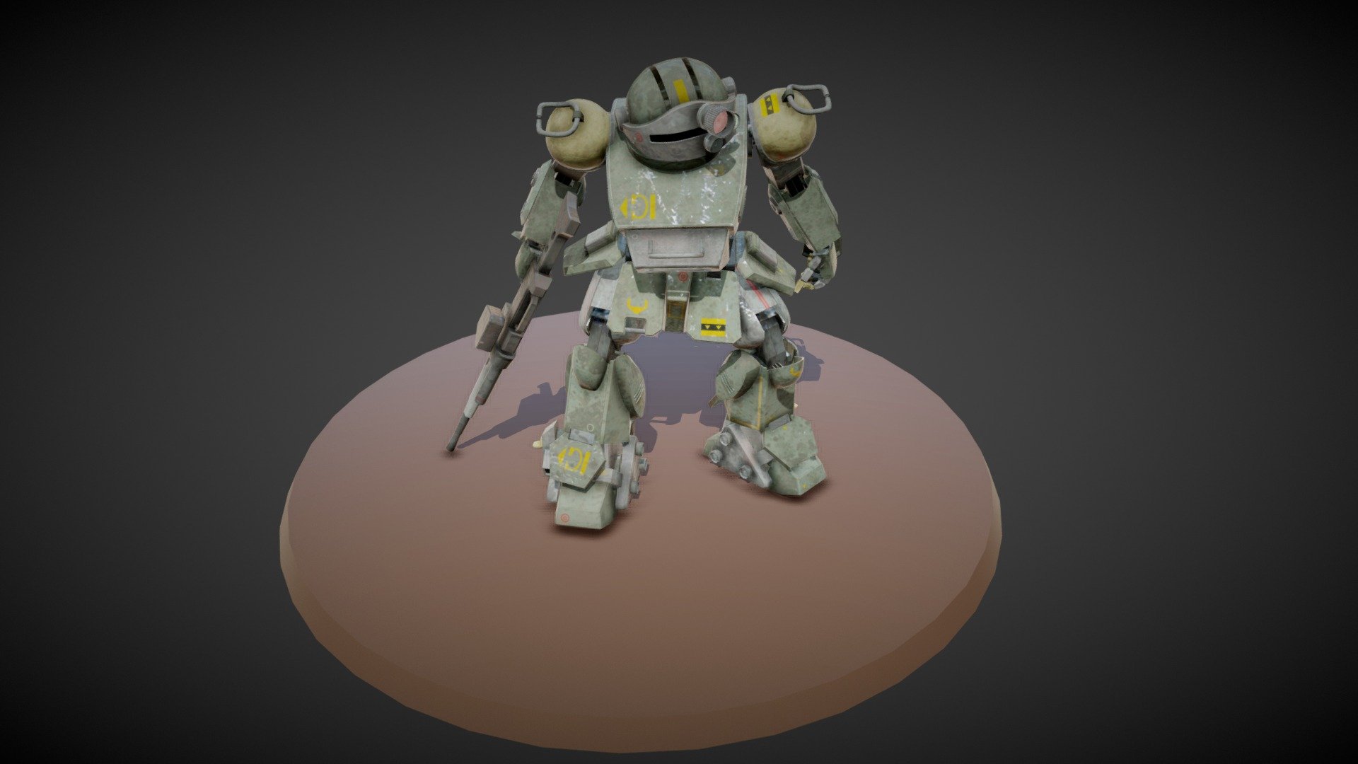scopedog - 3D model by richard chik (@richardchik) [2b36743] - Sketchfab