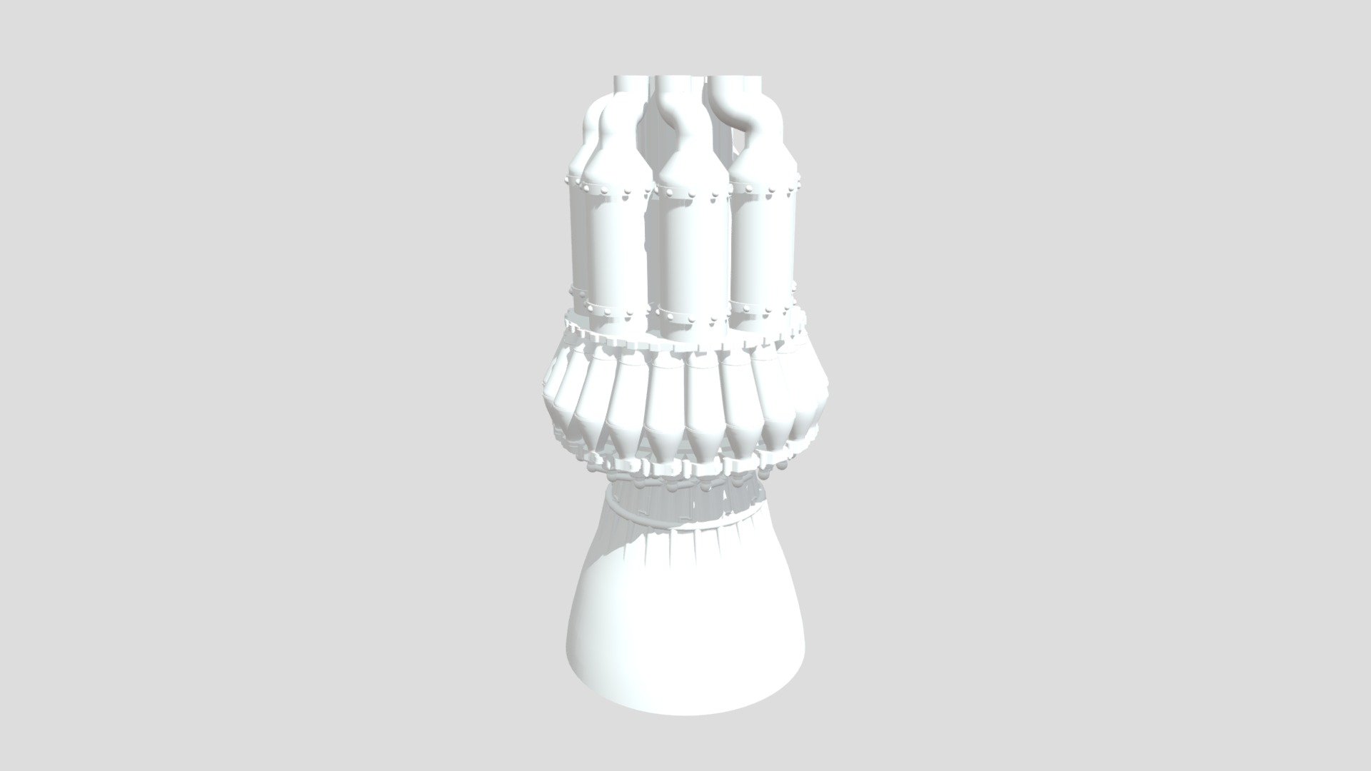 Stage one rocket engine - Download Free 3D model by monkboyking ...