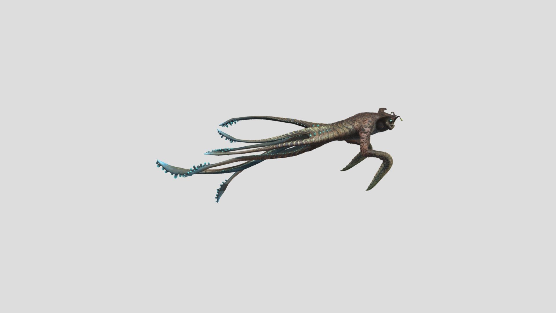 Sea Emperor Leviathan Rigged - 3D model by Titan Cameraman ...
