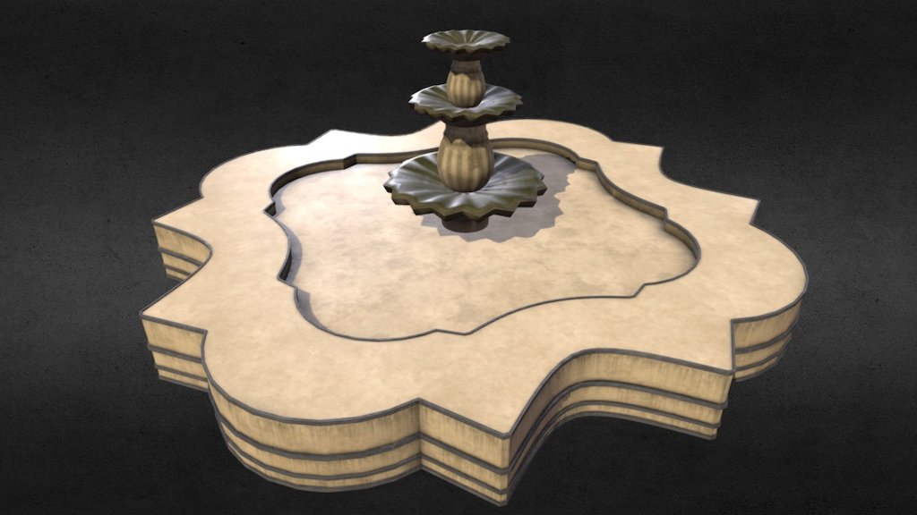 Fountain - 3D model by Bonnier Vincent (@bonniervincent) [2b37aab ...