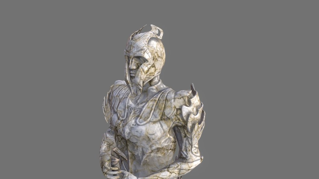 Elven Guard Statue - Download Free 3D model by stu92 [2b38e10] - Sketchfab