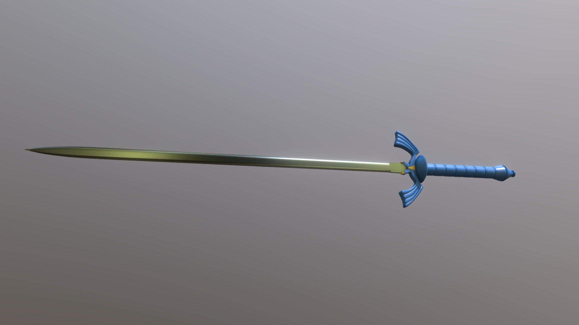 "The Legend of Zelda" Sword - 3D model by Adlet7 [2b399fb] - Sketchfab