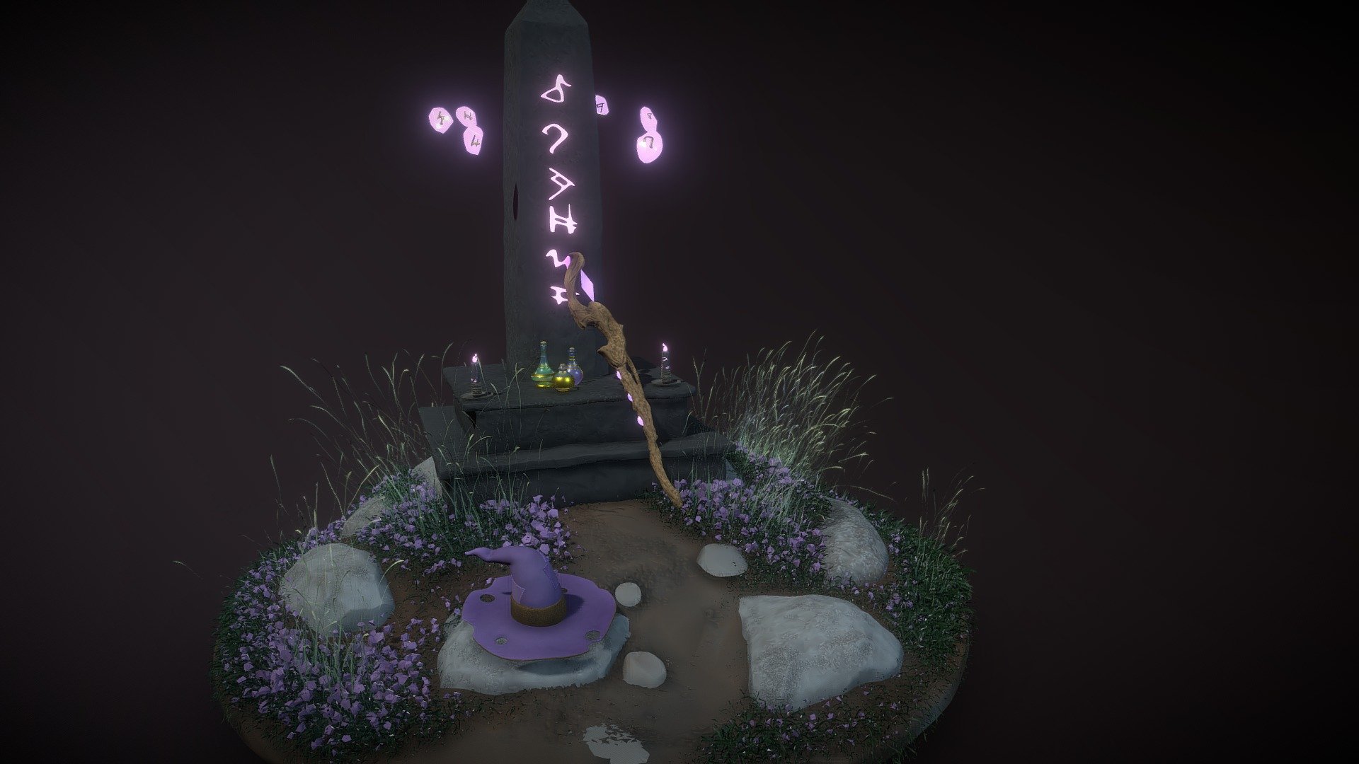 Adventurer's Camp Wizard - 3D model by Joachim_Deprest [2b3cc3c ...