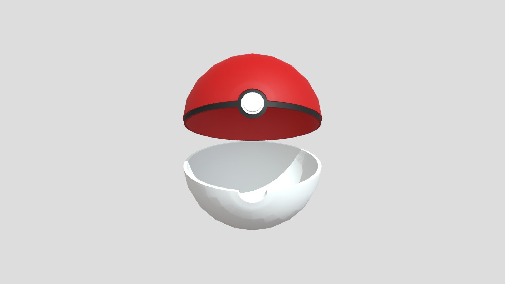 pokeball - 3D model by JT225 [2b3d11f] - Sketchfab