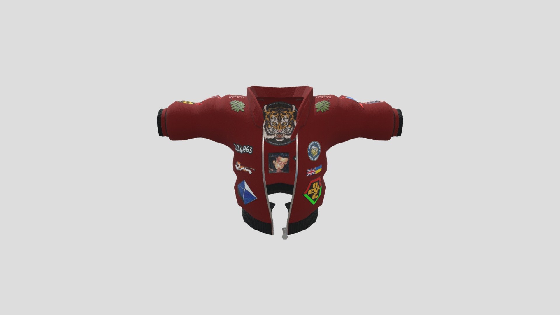 Racing Jacket - 3D model by Rexrover [2b3da1d] - Sketchfab