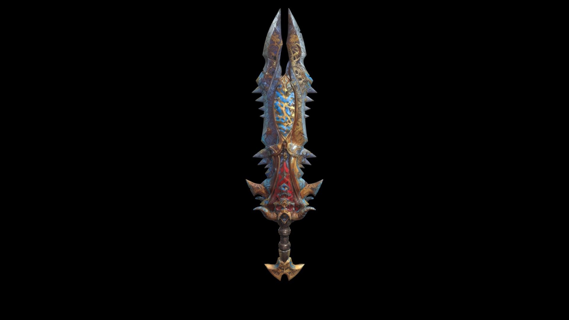 Meshy Weapon_1 - Download Free 3D model by klrxyz [2b412b1] - Sketchfab
