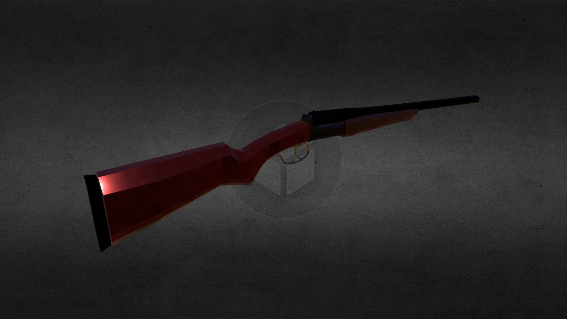 Low Poly Gun - Download Free 3D model by CoppaLonzu (@Corsaquet ...