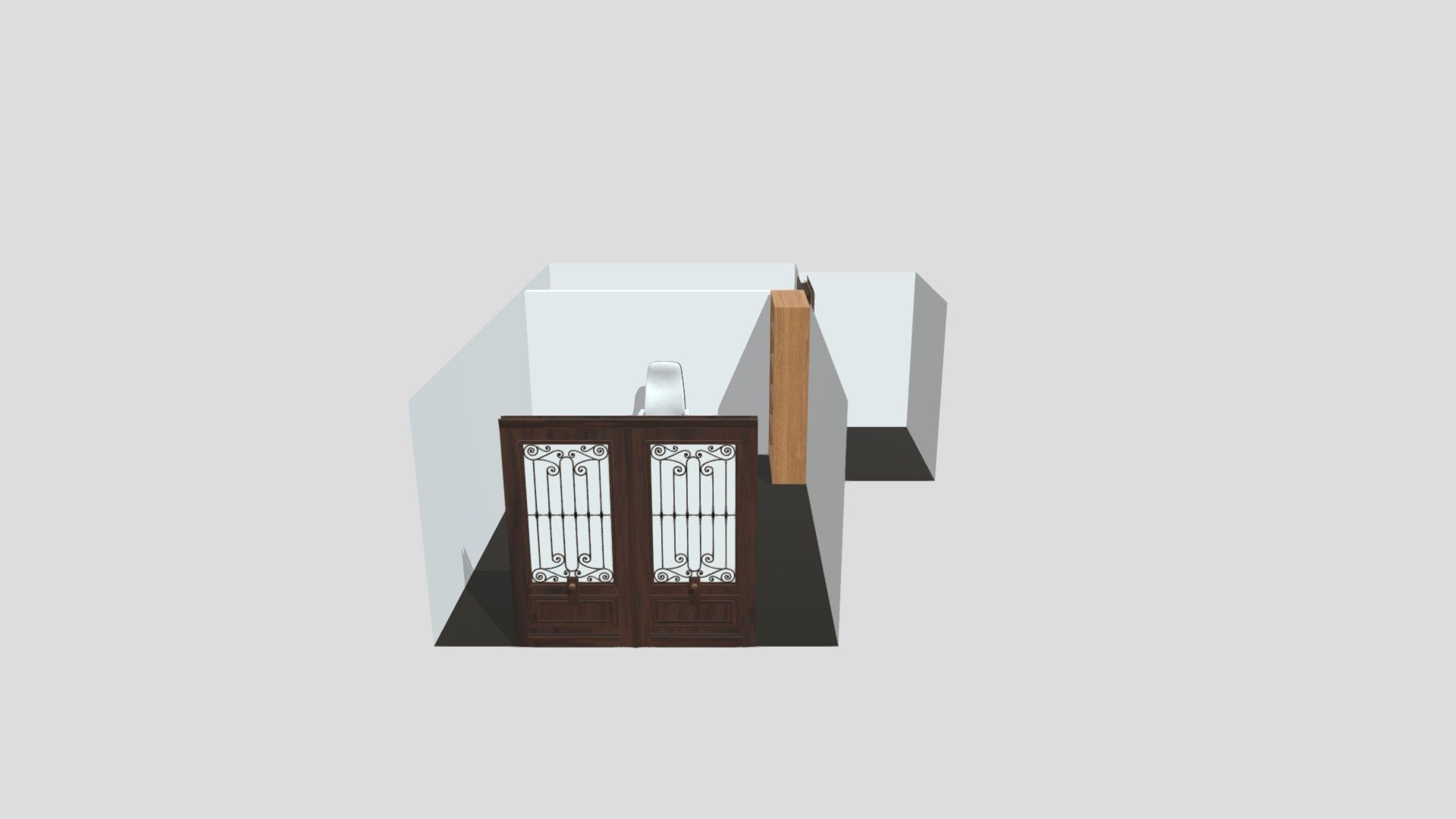 Basement Office - 3D model by greg2point0 [2b41d48] - Sketchfab