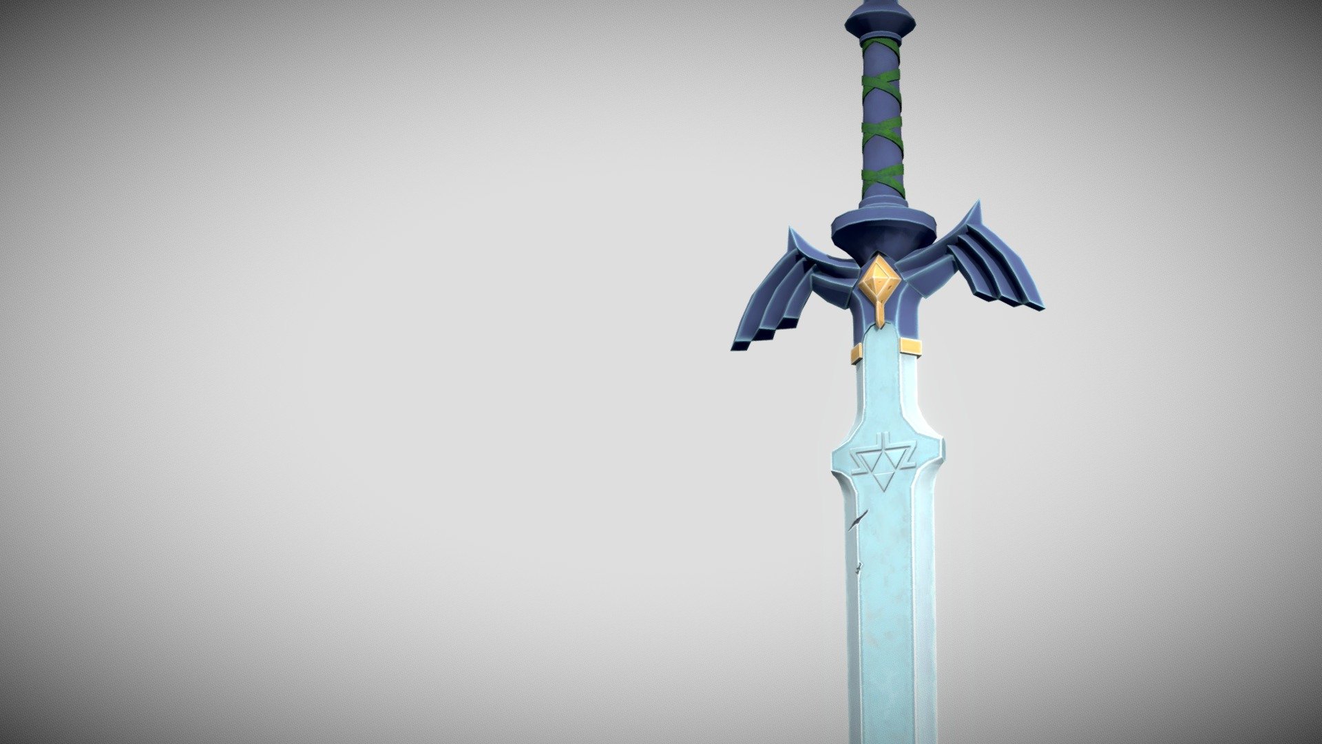 Master Sword - 3D model by Sushant1999 [2b45876] - Sketchfab