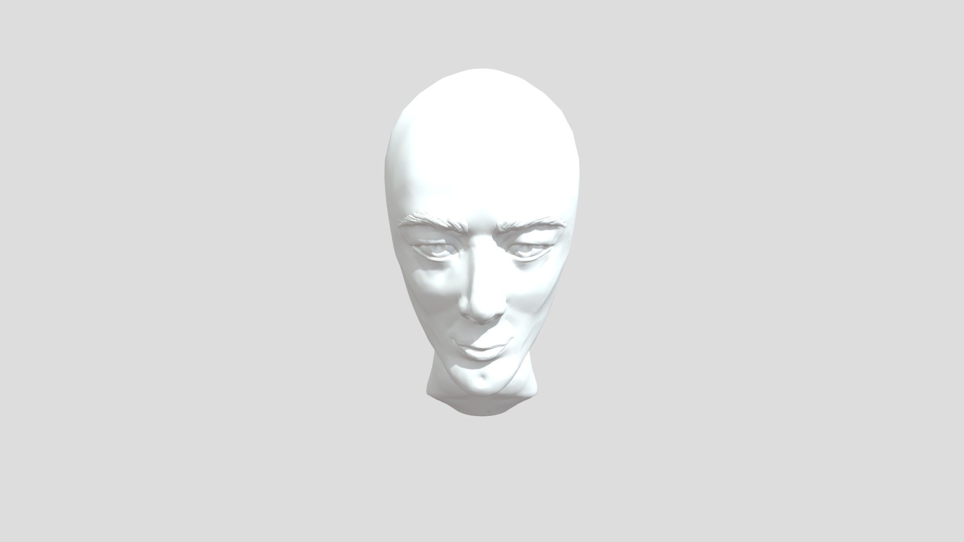 Head study - Download Free 3D model by Mauricio (@motamauricio ...