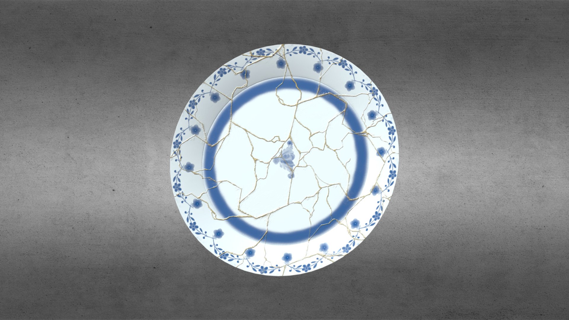 Kintsugi - 3D model by OhWhyArt [2b4668e] - Sketchfab