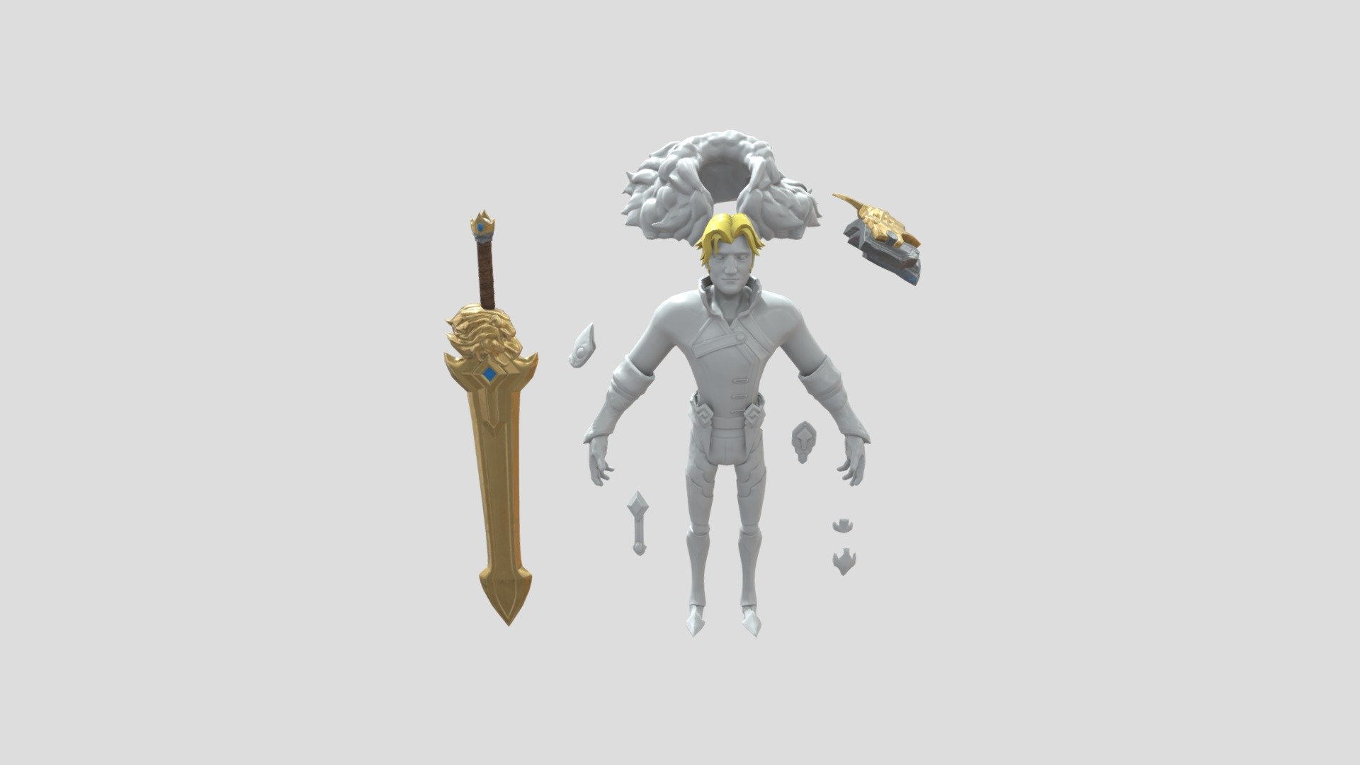 Substance-Painter 3D Models _ Substance_painter 3D models – GRKCZ