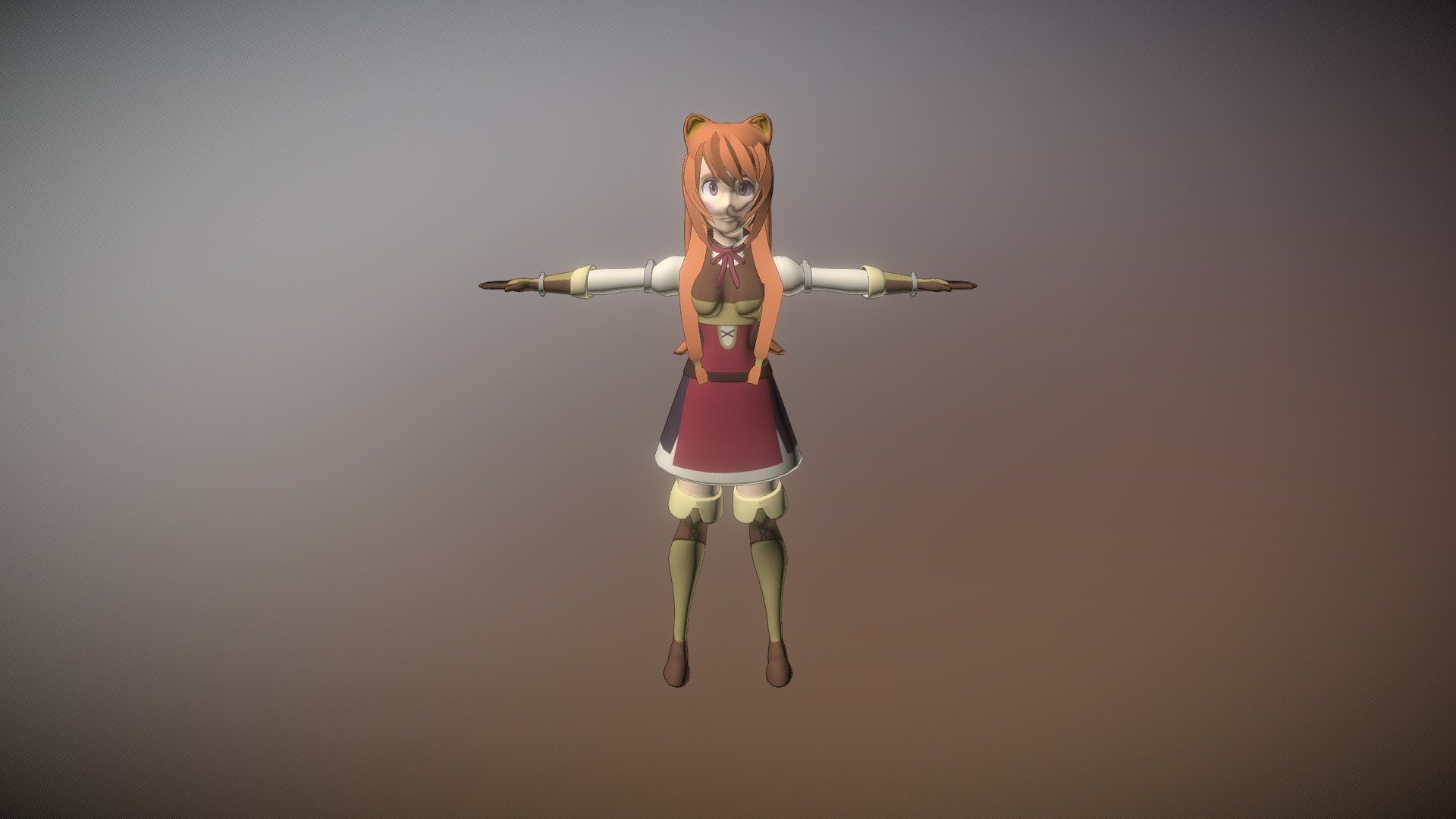 Raphtalia - 3D model by rockmon [2b47b01] - Sketchfab