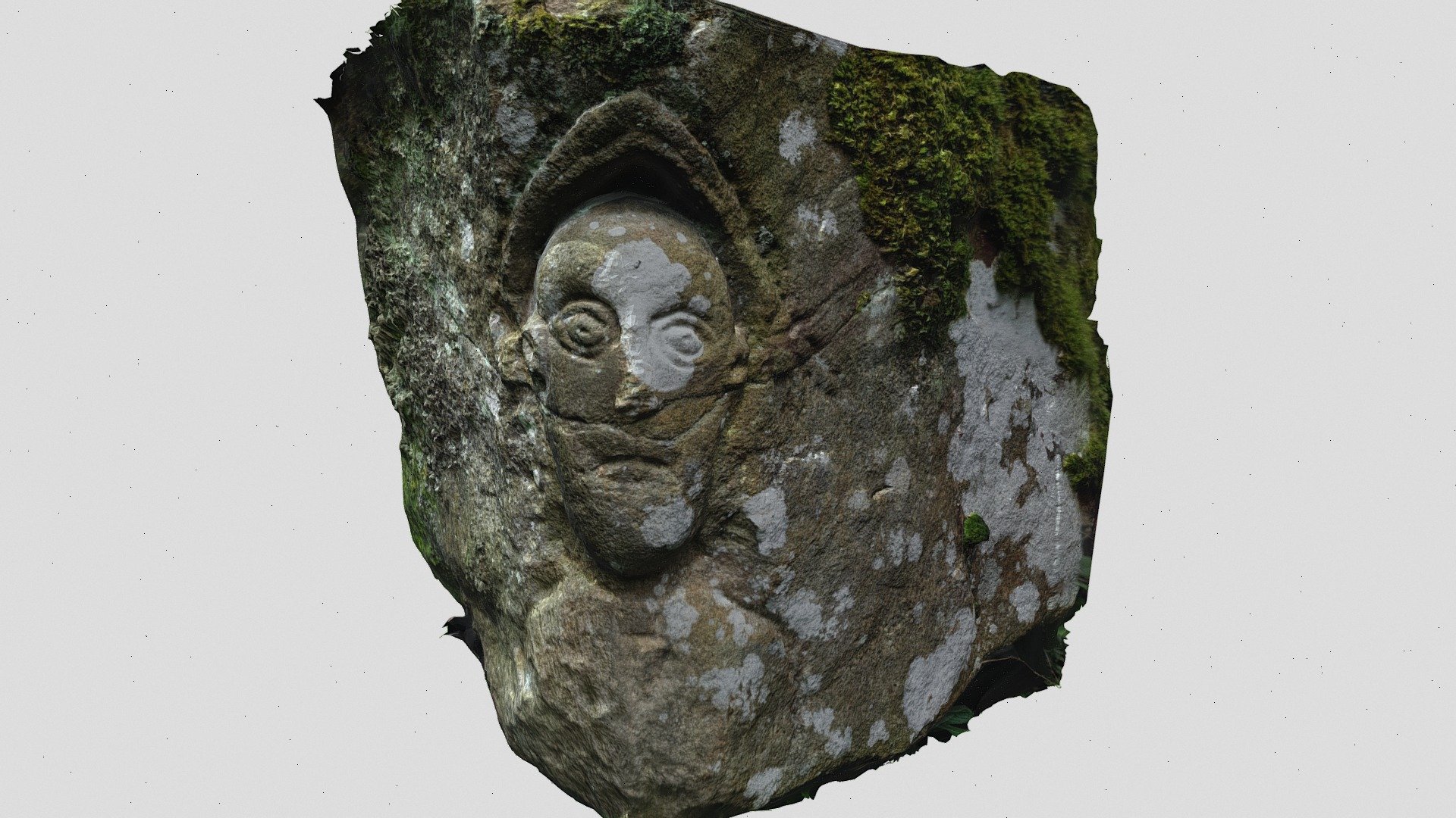 Carved Stone Head, Deepdale Beck - 3D model by Archie Robson (@archie ...