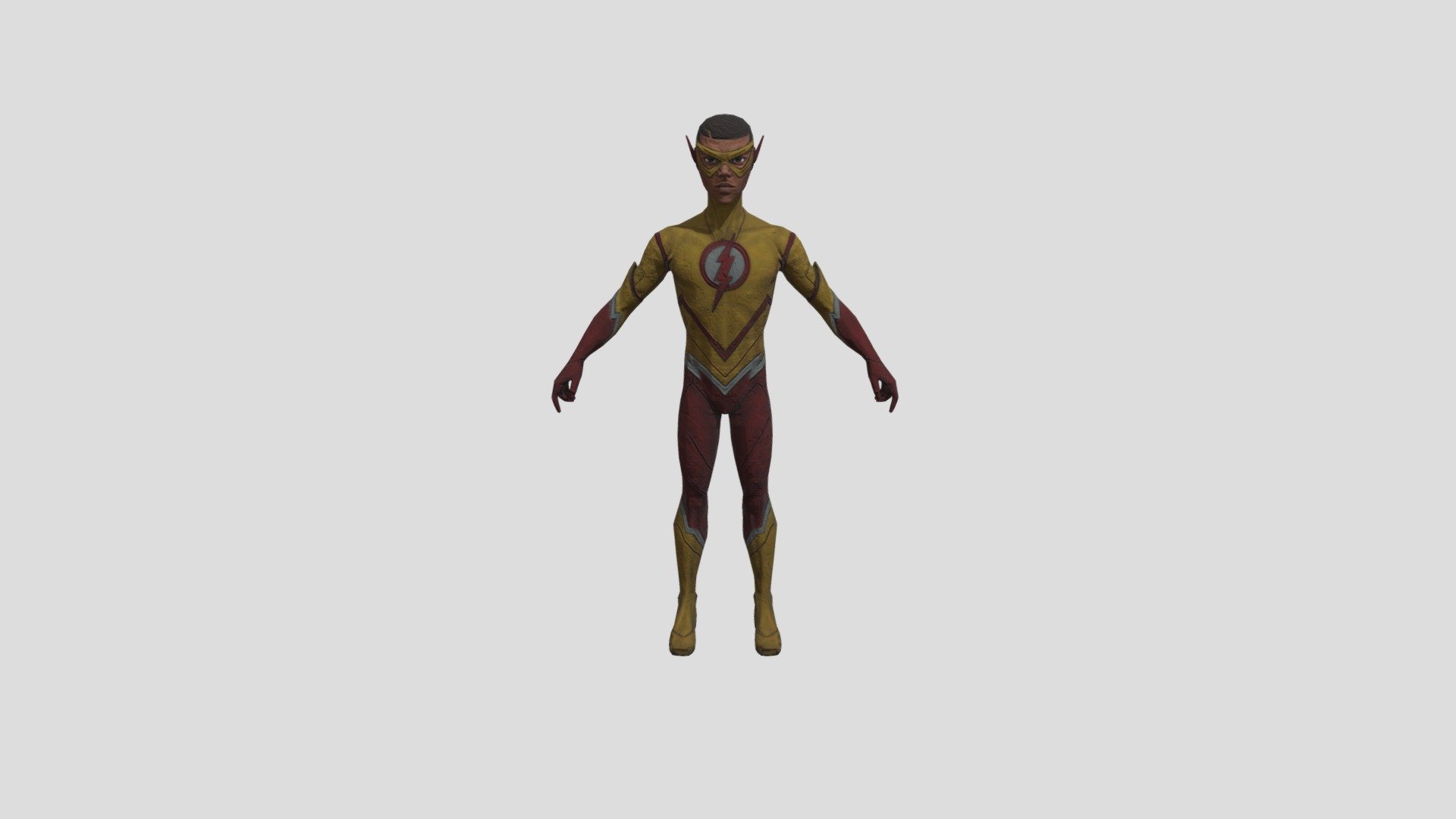 kidflash(YT) - Download Free 3D model by 3D MODELS (@3dworldz) [2b49883 ...