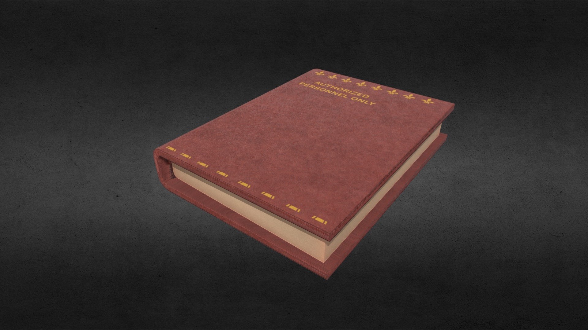 Book - 3D model by yixin9978 [2b49d13] - Sketchfab