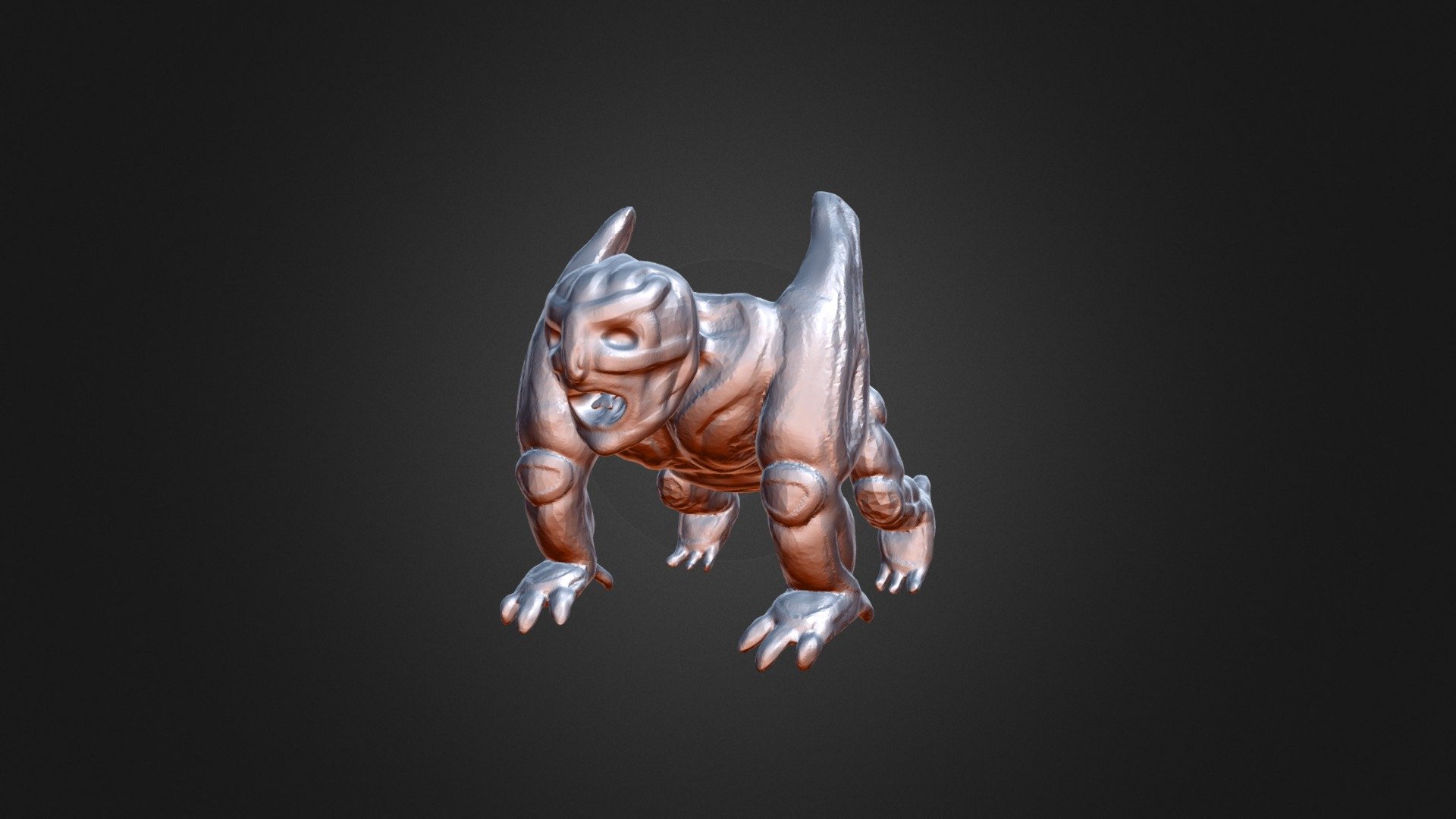 Day 6: Monster | Sculpt January 18 - 3D model by JA - Art (@ja.art ...