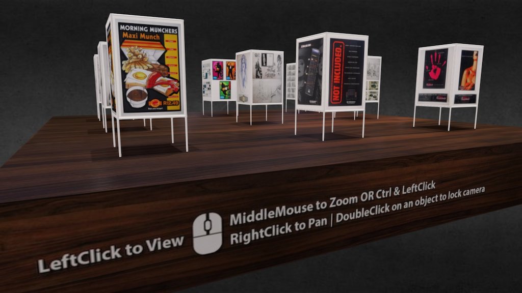 College Portfolio | Diploma Graphic Design - 3D model by adriAn 3D ...