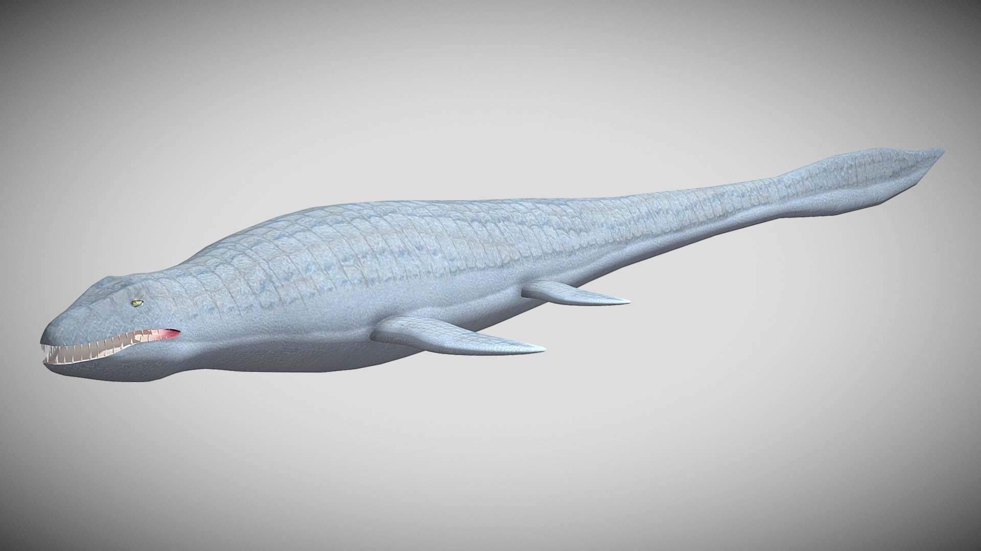 SharkBite Classic's Mosasaurus - Download Free 3D model by ...