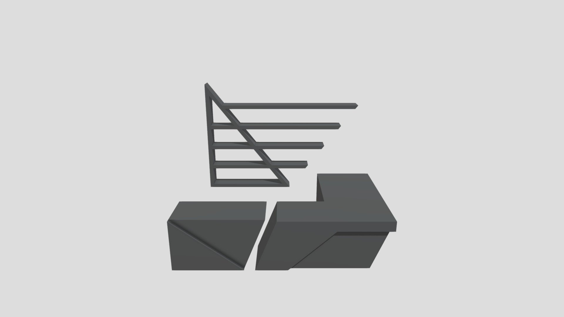 Front y back desk - 3D model by nurvictoriarm [2b4cfcf] - Sketchfab