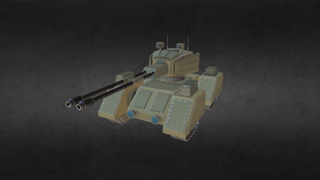 Tank Sand - 3D model by Bek [2b4d1dc] - Sketchfab