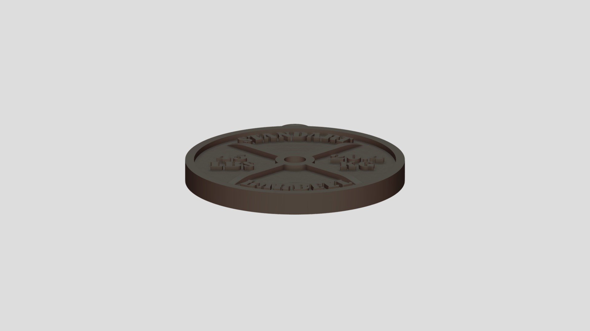 Barbell Standart Final STL - 3D model by papcarlo [2b4d79f] - Sketchfab