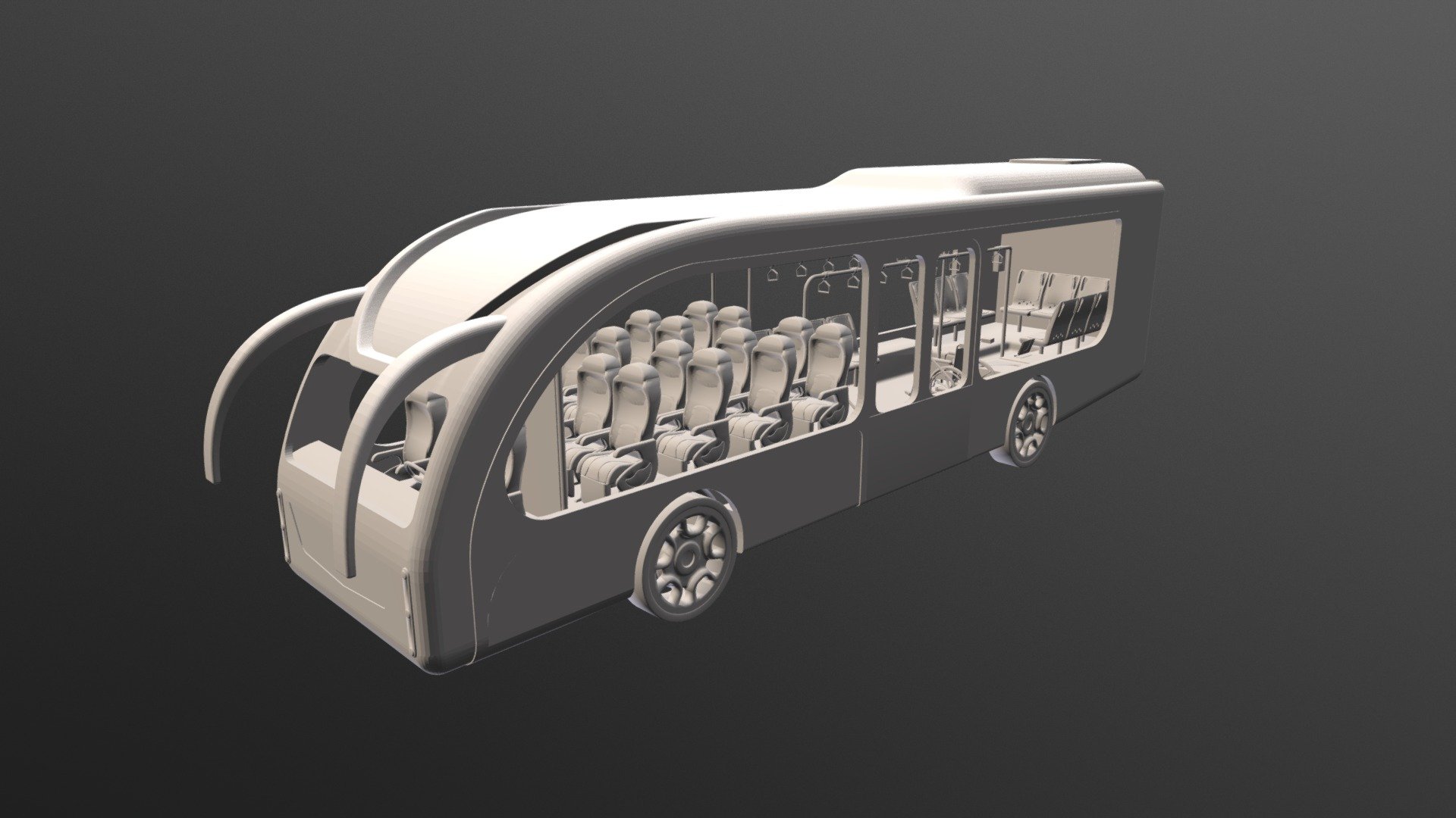 Mtech BUS - 3D model by Salvador Pérez Huerta (@LDISPH) [2b4d7d5 ...