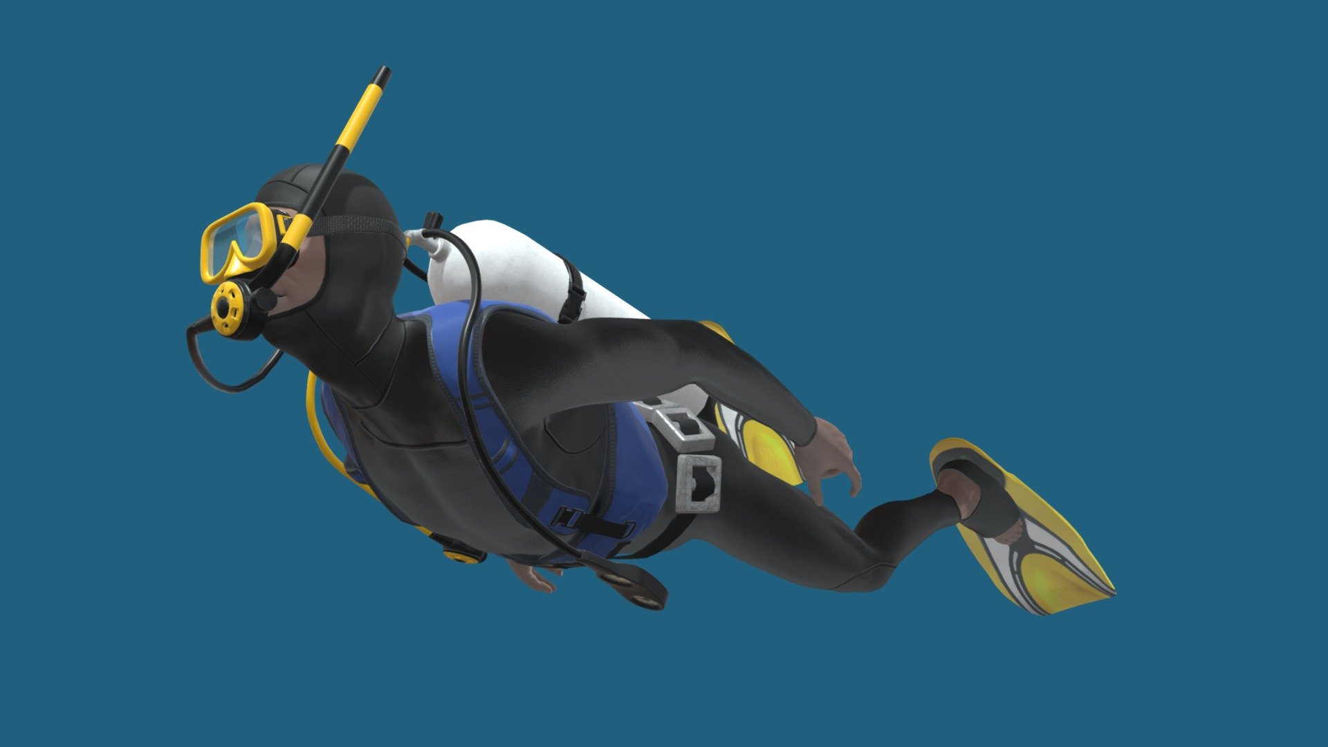 Male Rig Wetsuit - Buy Royalty Free 3D model by 8-Ball Development ...