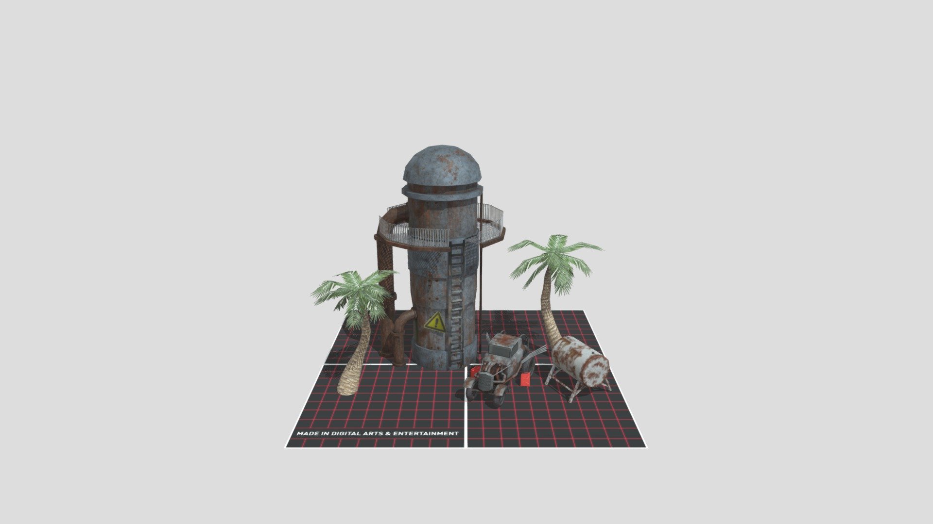 DAE 5 Finished props - Rustborn - Download Free 3D model by Gergő ...