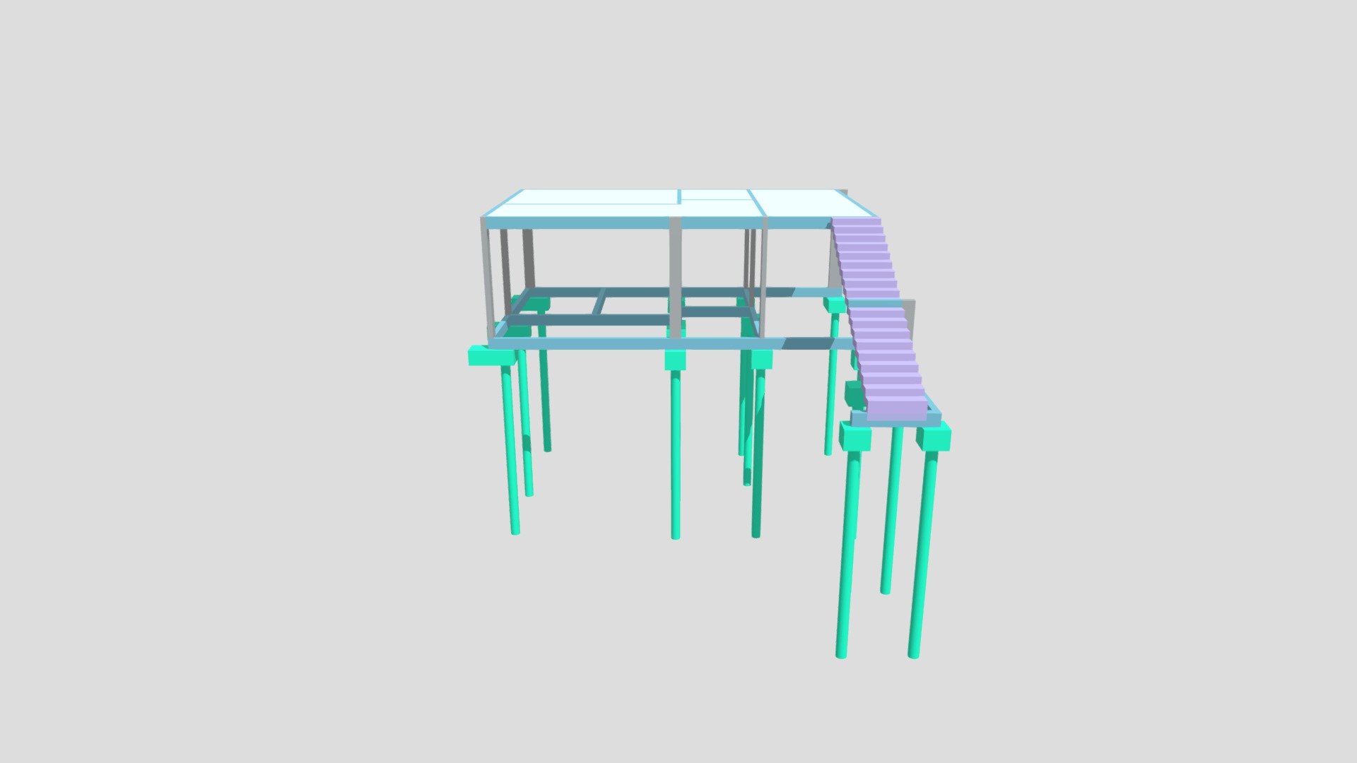 FER_EST_ESC_R00 - 3D model by concretaamb [2b4ff85] - Sketchfab