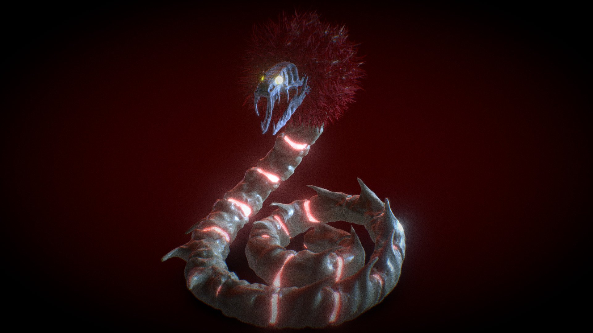 Bleach - Zabimaru - Download Free 3D model by Calfan [2b50177] - Sketchfab