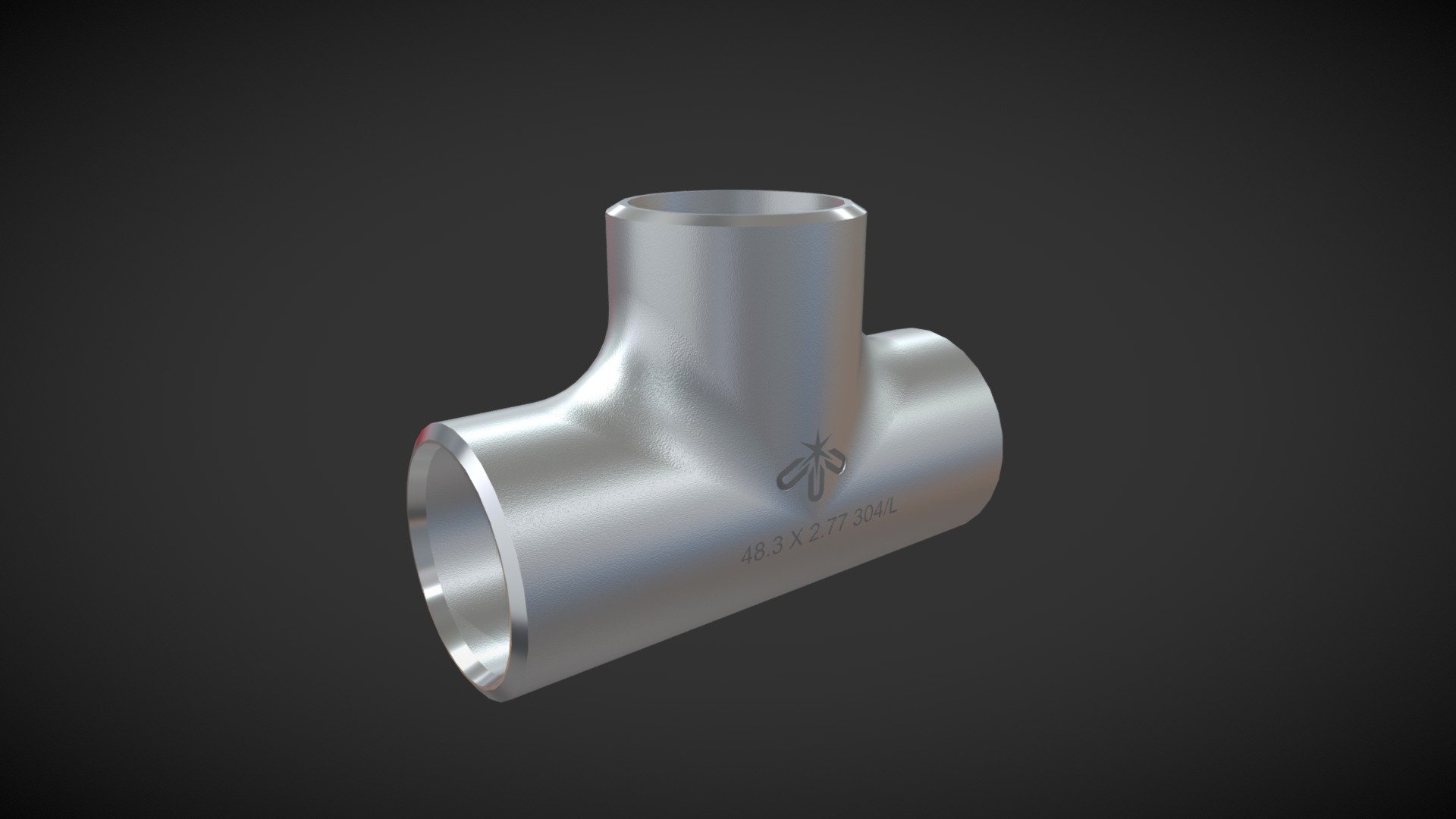 Kaynaklı Tee - 3D model by Ümit Paslanmaz (@Umitpaslanmaz) [2b5220b ...
