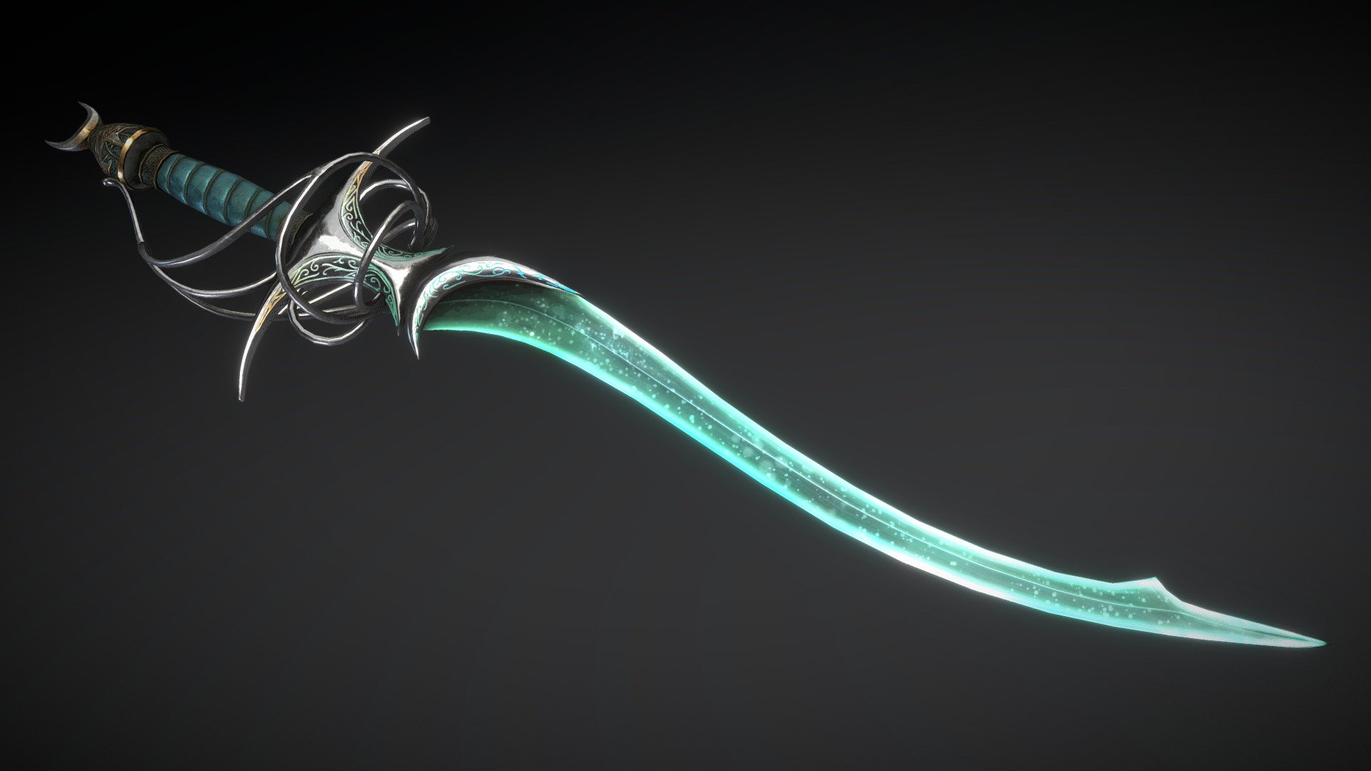 Moonlight Saber - 3D model by Guillaume Lemay (@lemayguillaume3d ...