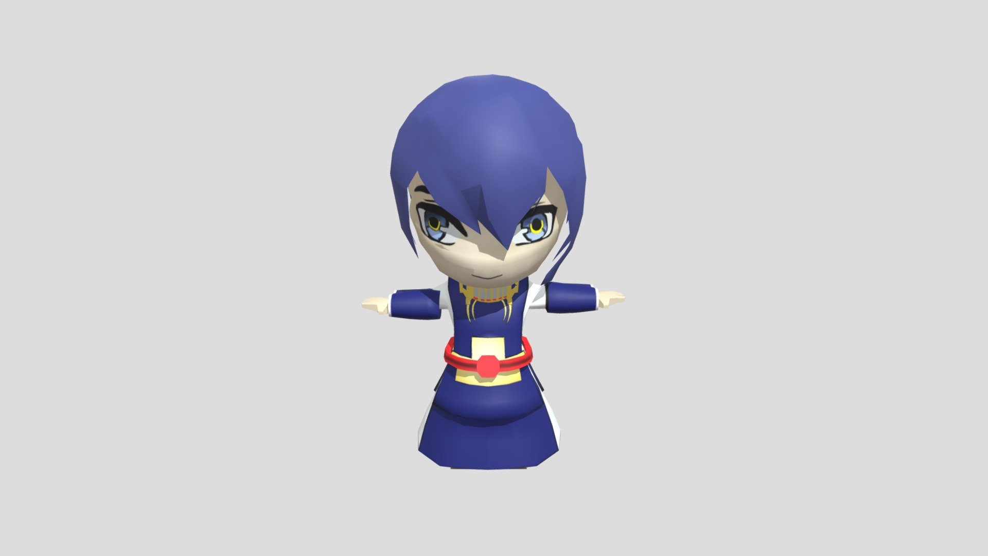 Chibi - 3D model by Gottwice [2b55008] - Sketchfab