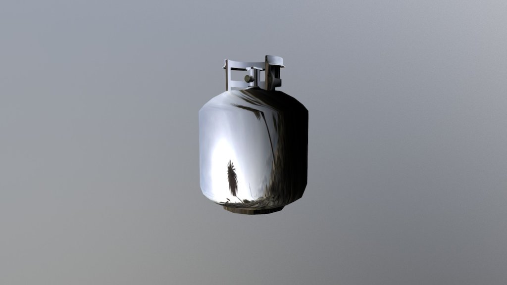 Propane tank - 3D model by Mike_Verboven [2b57e45] - Sketchfab