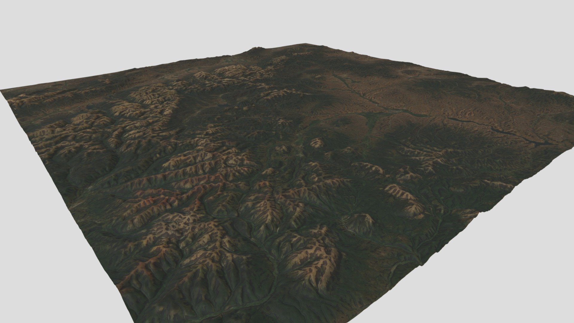 Realistic Terrain V1-1 - 3D model by bencjaminn (@bencjaminnn) [2b587ad ...