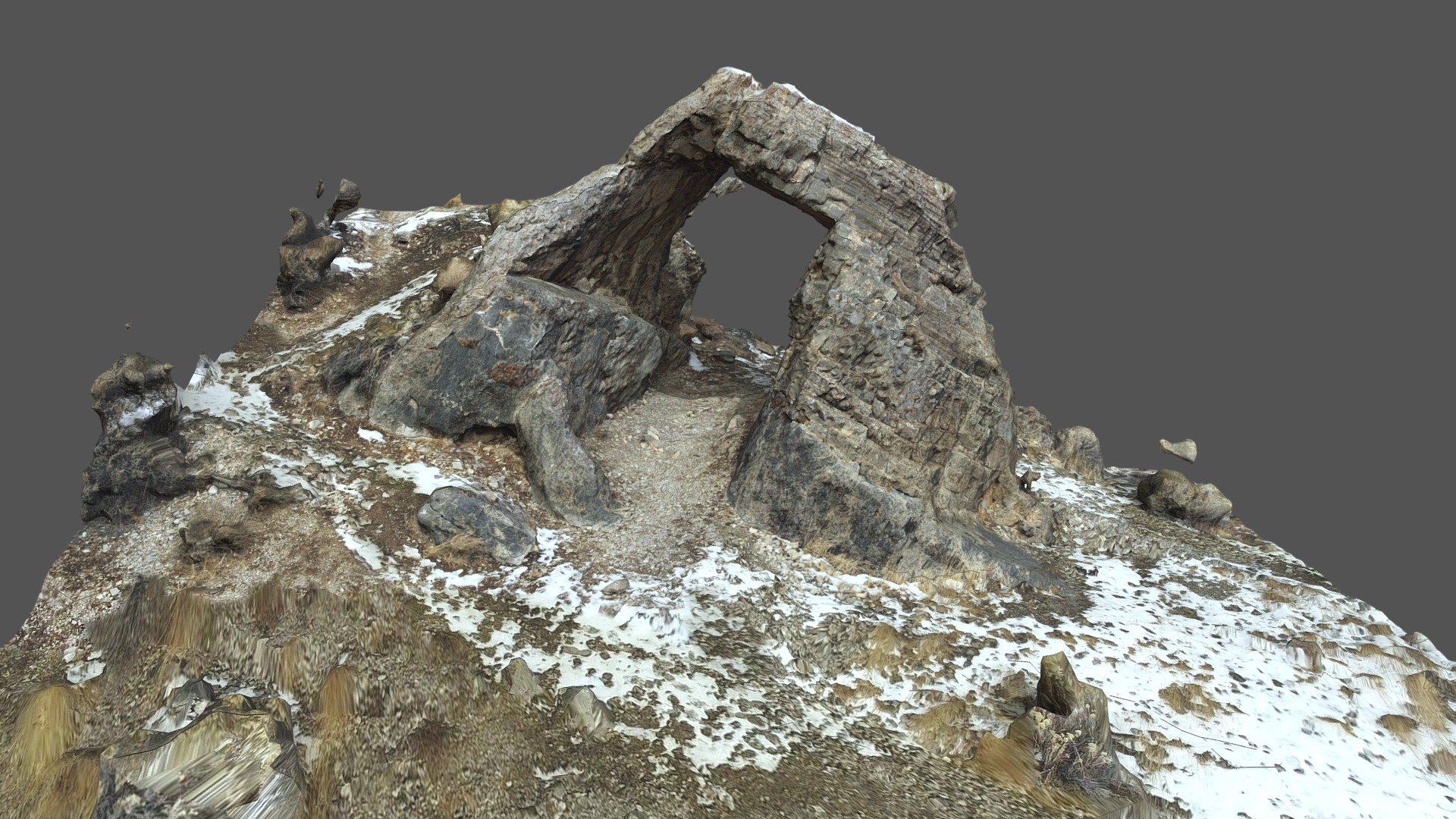 Chinese Arch - Download Free 3D model by Univ. of Utah Geohazards ...