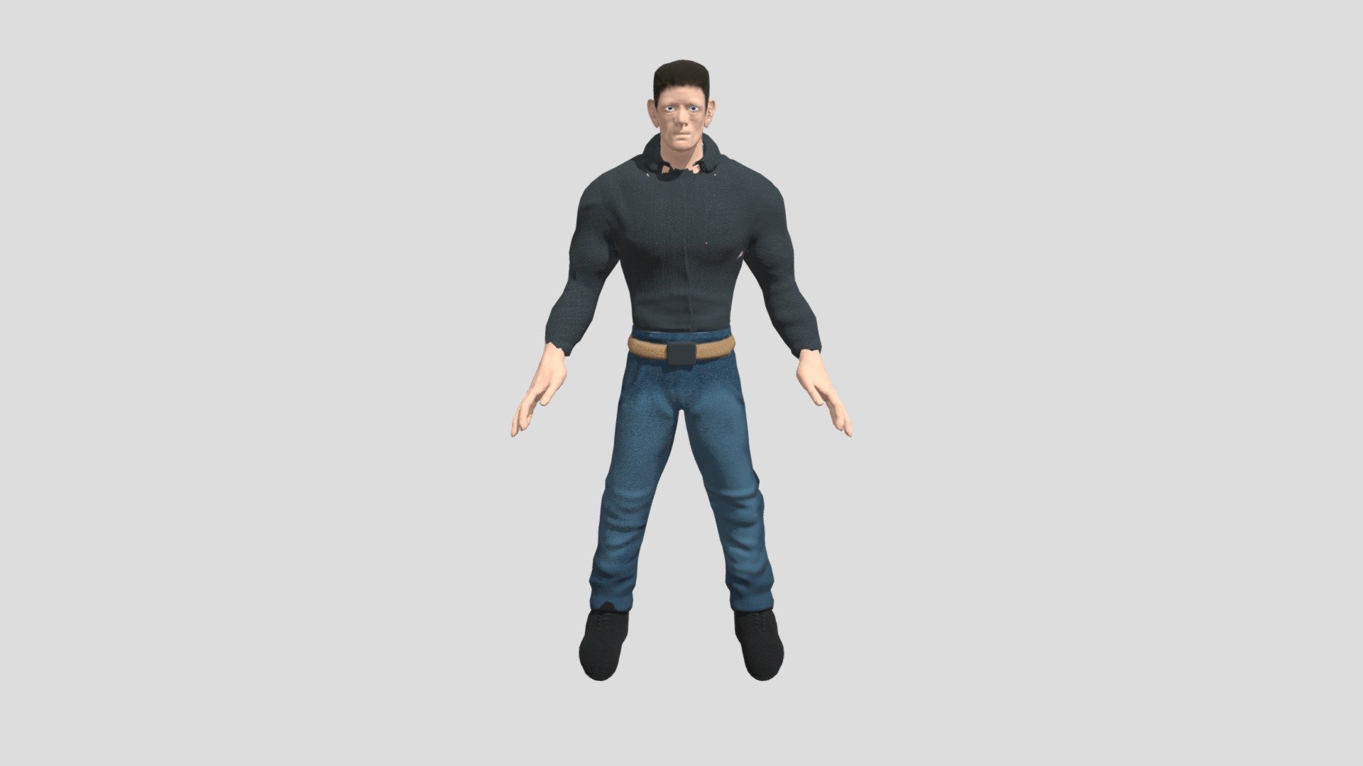 John Cena MAP - Download Free 3D model by Antonio Castillo ...