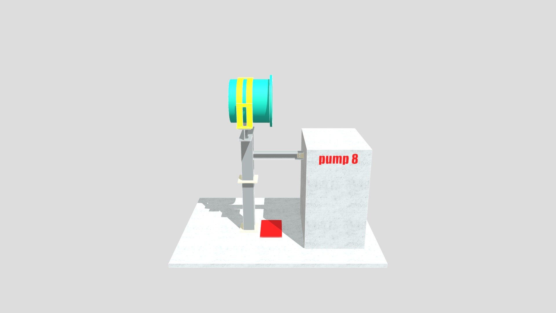 Type B support Area 8 - 3D model by ksa2020 / Dezine 2020 (@ksa2020 ...