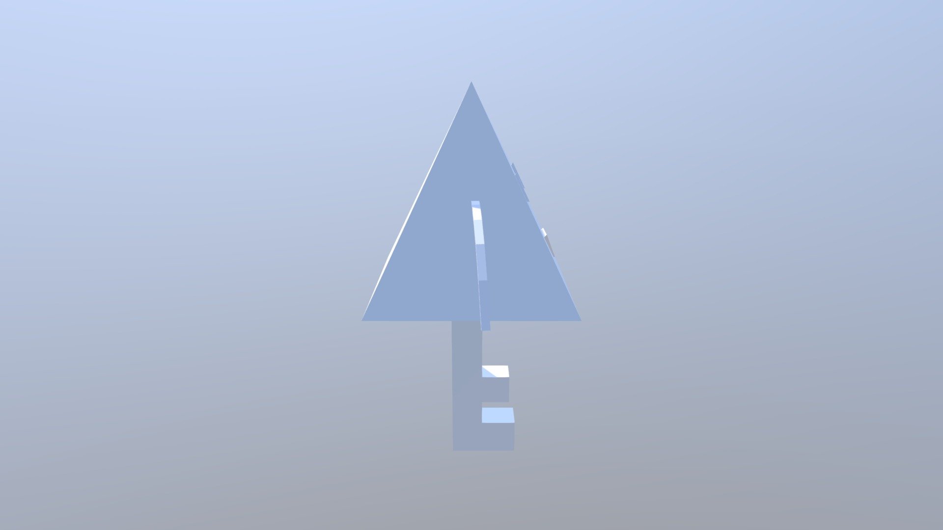 Triangle Dude - 3D model by 21mcgzoe [2b5e9e7] - Sketchfab