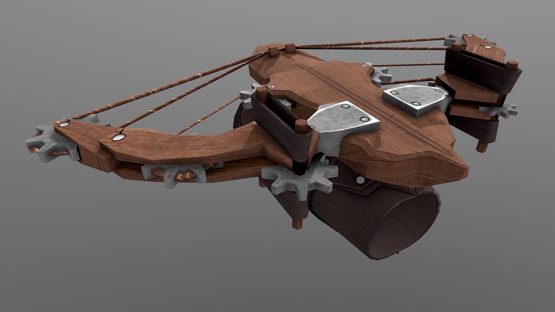 weaponcraft assignment: Dwarven Crossbow - 3D model by woutdecroos ...