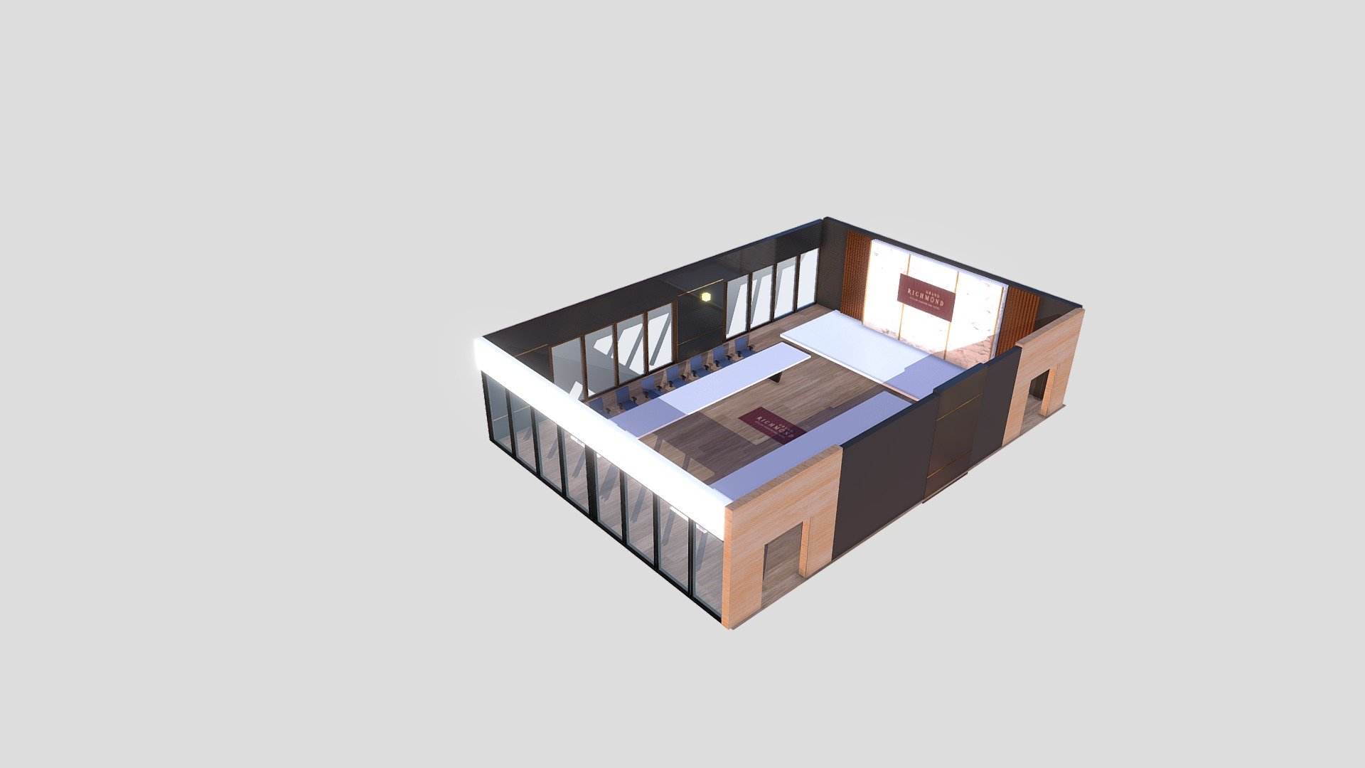 Hall room - 3D model by chitipad [2b5f875] - Sketchfab