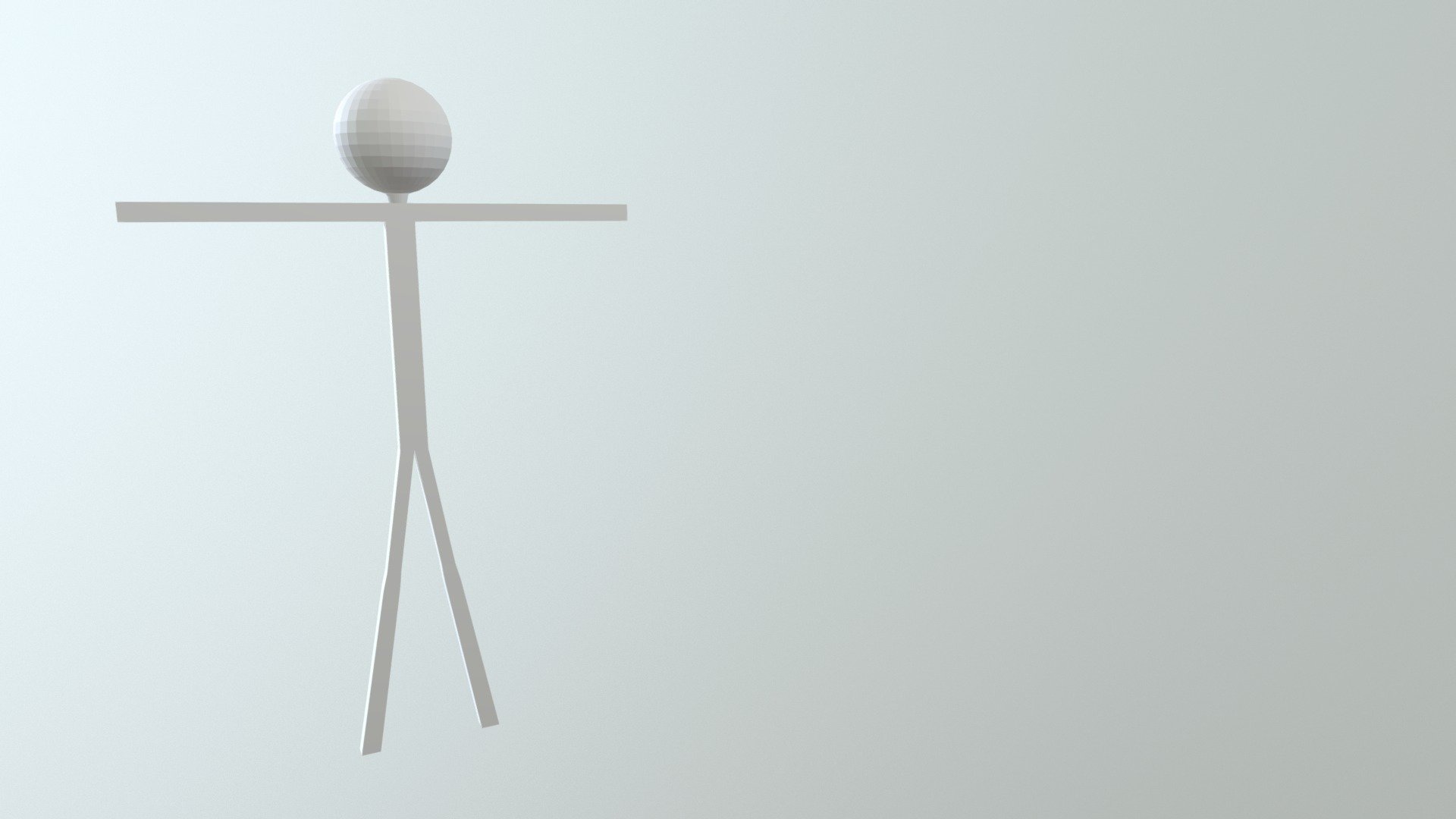 Stick Figure - Download Free 3D model by Kyle Miller (@kyle.miller ...