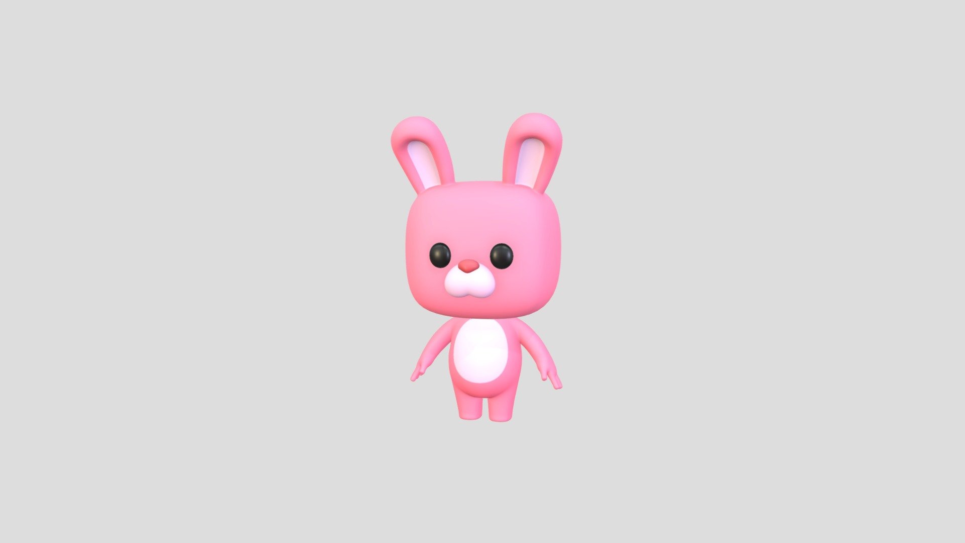 Cartoon Rabbit - Buy Royalty Free 3D model by Suphanee [2b60359 ...