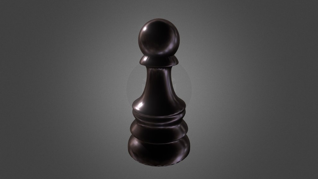 Chess Pawn - Download Free 3D model by sylvsyntax [2b61573] - Sketchfab