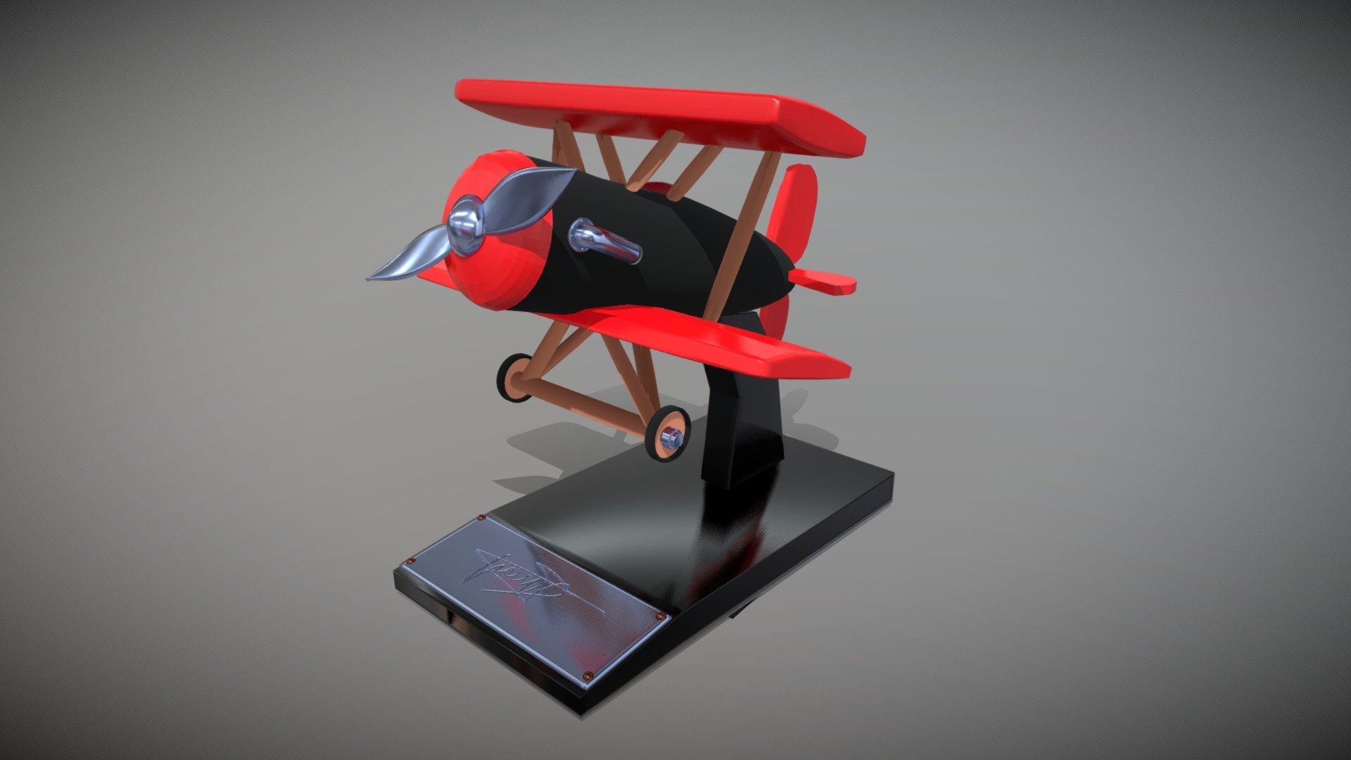 Avión - 3D model by Camilo Alejandro (@camiloalejo2006) [2b62b66 ...